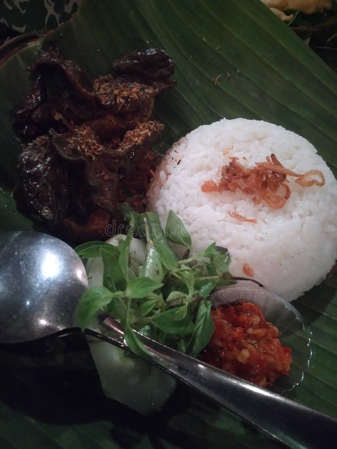 My Favorite Fried Beef Lung with Spicy Sauce Stock Photo - Image of ...