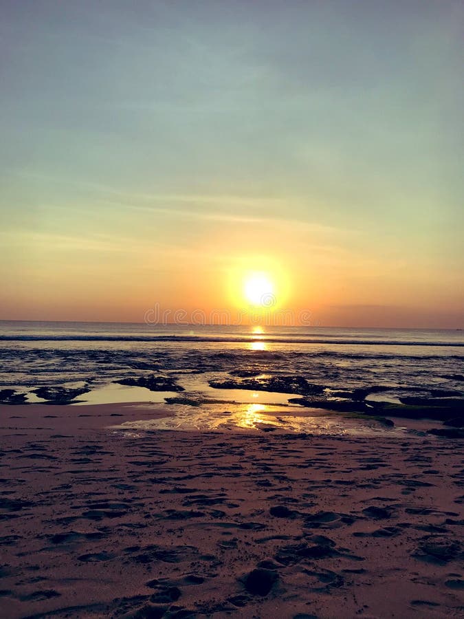 My Favorite Sun when Sunset Its so Beautifull Stock Image - Image of ...