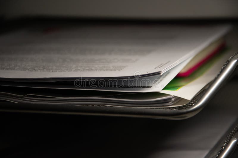 Office and files stock photo. Image of letters, study - 176041626