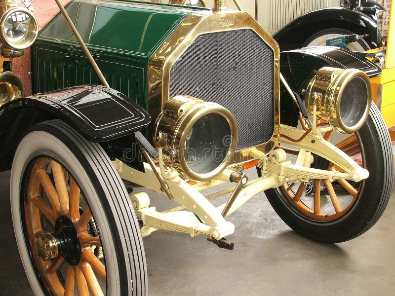 My first car stock photo. Image of goldenage, motocar, automobile - 233412