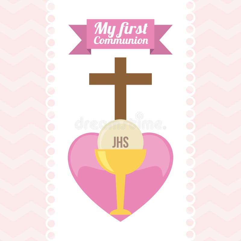 My first communion stock illustration. Illustration of ritual - 48607333
