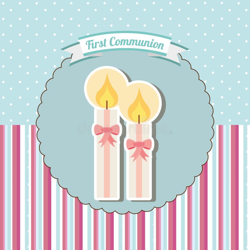 My first communion stock vector. Illustration of religion - 49887801