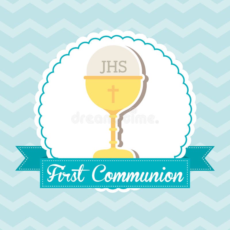 My first communion stock vector. Illustration of ritual - 49887829