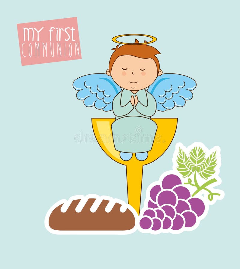 My First Holy Communion Reminder Boy Stock Illustrations – 90 My First ...