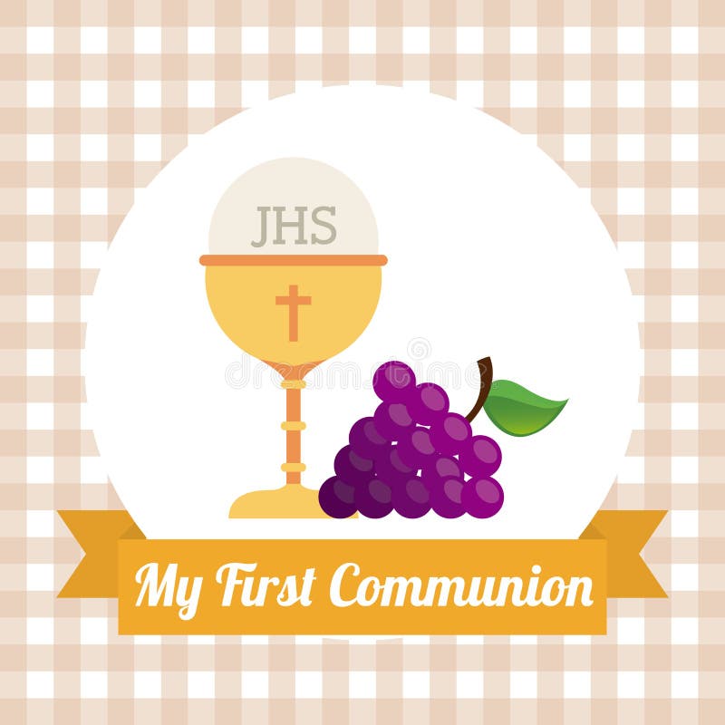 My First Holy Communion Invitation Stock Illustrations – 599 My First ...