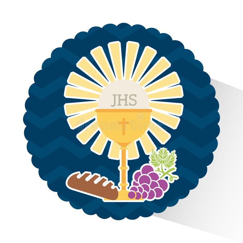 My first communion design stock vector. Illustration of eps10 - 64055550