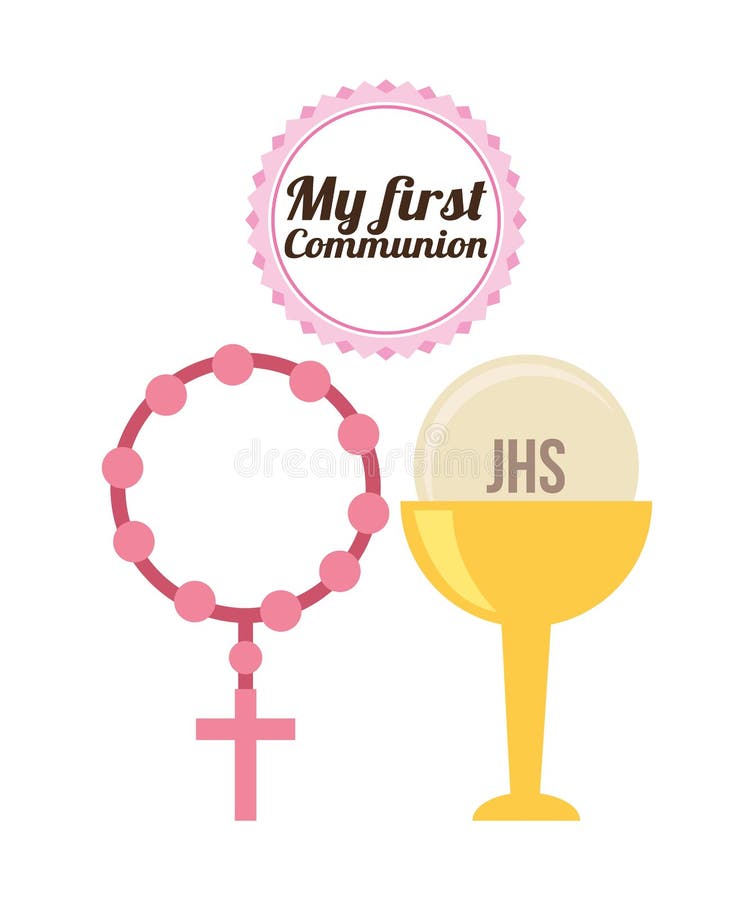 My first communion design stock vector. Illustration of chevron - 64055696