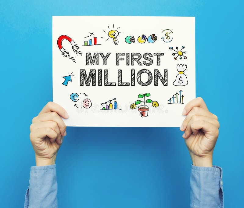 My first million dollars stock photo. Image of mercy, fortunate - 4750590