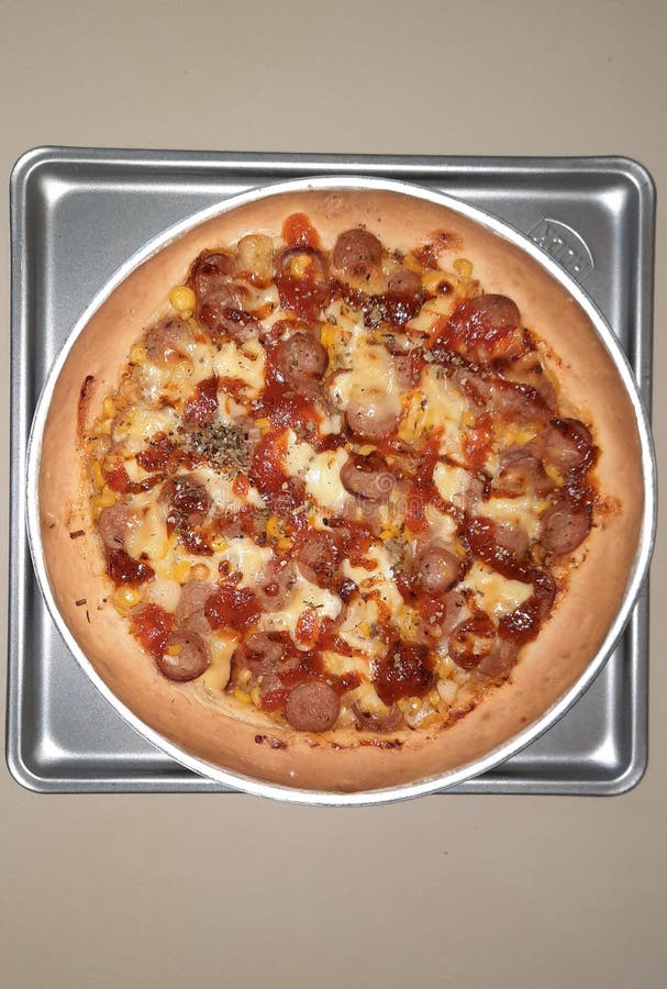 My first Pizza stock photo. Image of pizza, oregano - 187188588