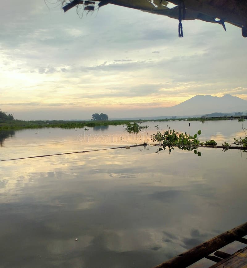 This is My Fishing Spot, the Sky is so Clear Stock Image - Image of ...