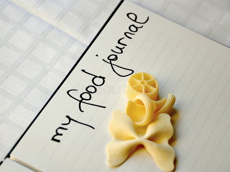 My food journal concept stock photo. Image of italy, goal - 22554658