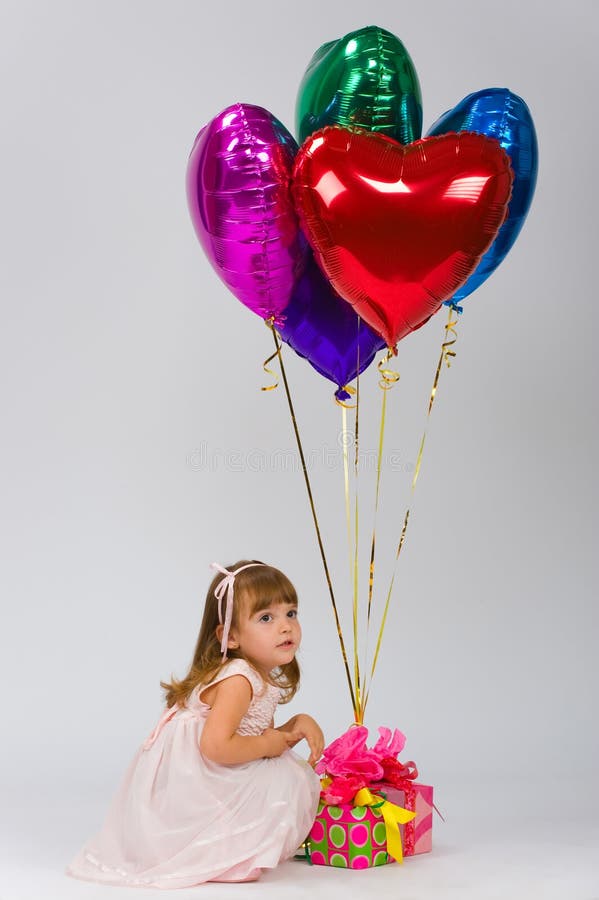 My gifts stock photo. Image of event, beauty, girl, balloon - 13569480