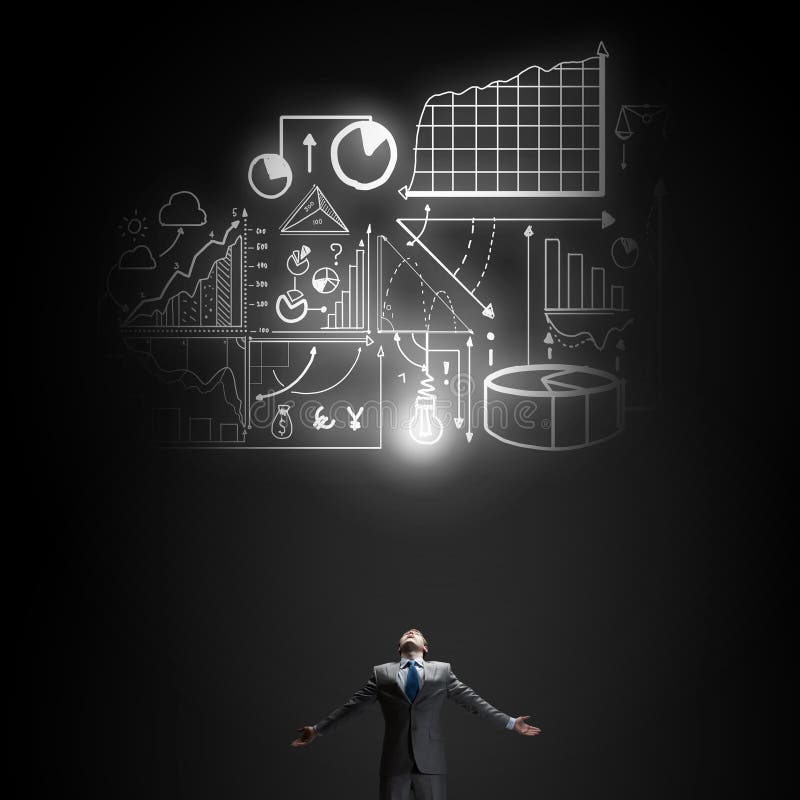 That is my plan stock illustration. Illustration of human - 59248609