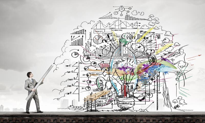 My great plan stock image. Image of writing, sign, businessman - 57779241