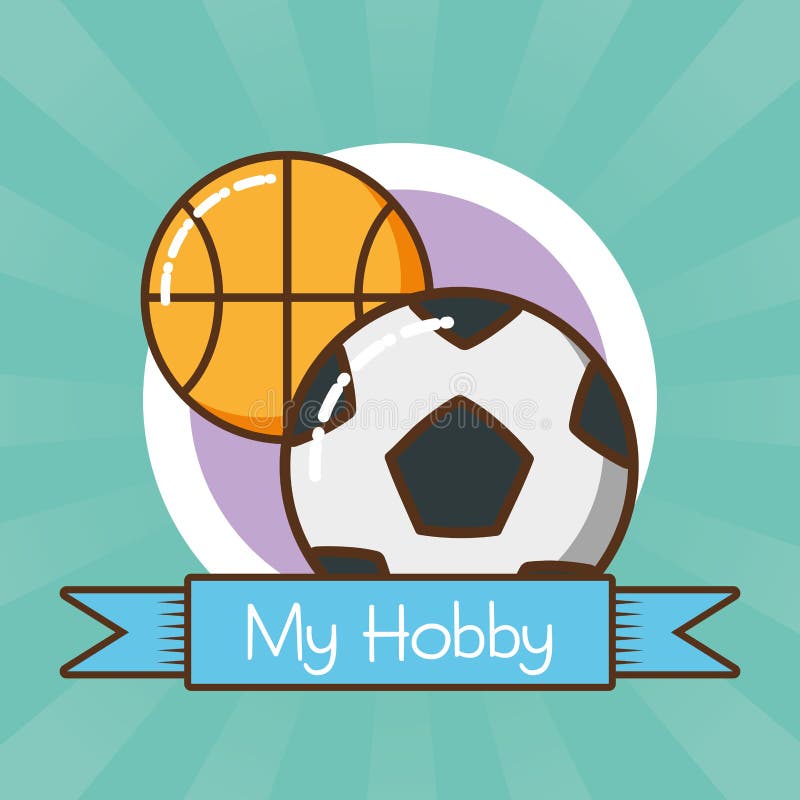 My hobby related stock vector. Illustration of staff - 141723508