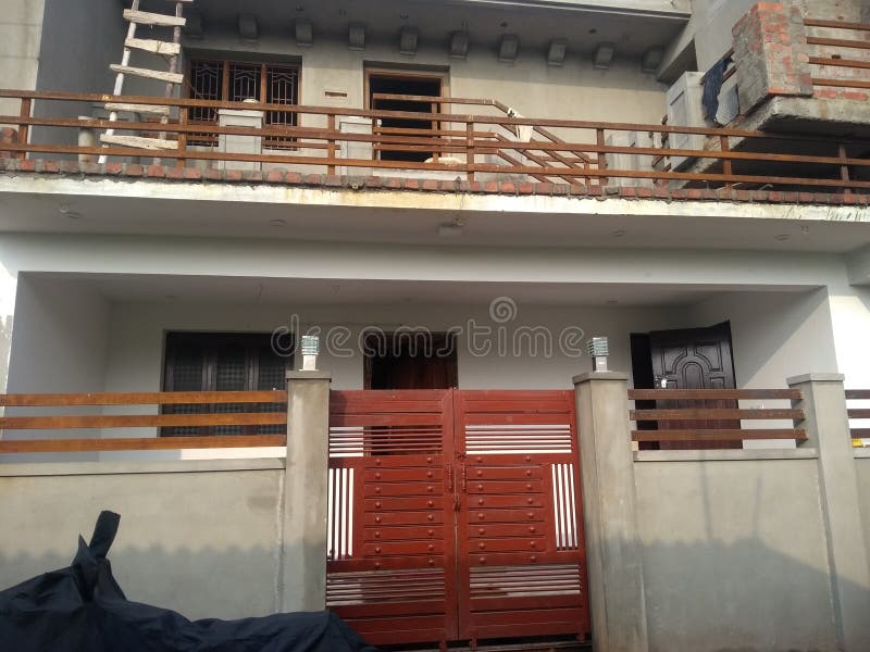 My Home Gate Beautiful Design Stock Image - Image of house, gate: 143108355