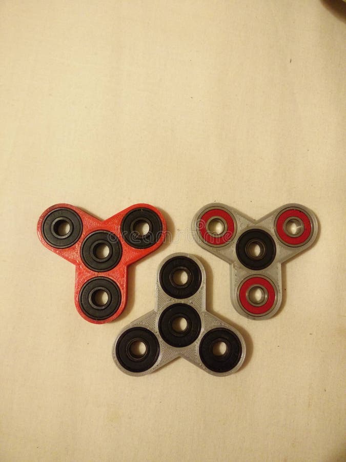 My Homemade Fidget Spinners Editorial Stock Image - Image of spinners ...