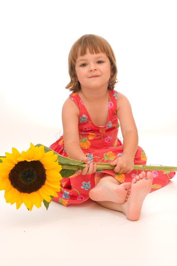 My little flower stock image. Image of kids, girl, preschooler - 2788569