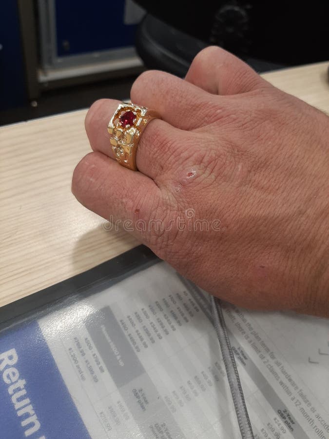 This is My Little Precious and the Ruby in My Eye Love Stock Image ...