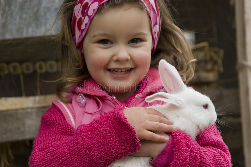 My little rabbit stock image. Image of emotion, happiness - 3497951