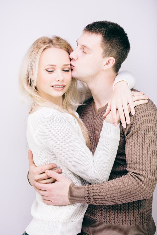 My man loves me stock image. Image of smile, hugging - 29232241