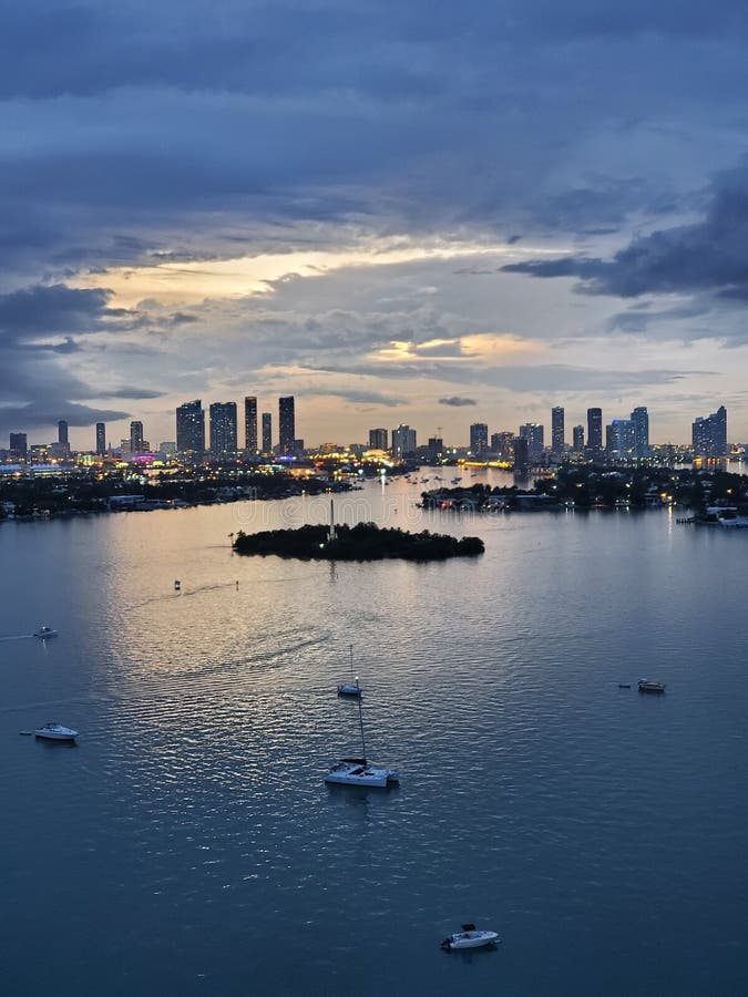 My Miami sunset stock photo. Image of miami, beautiful - 161461588
