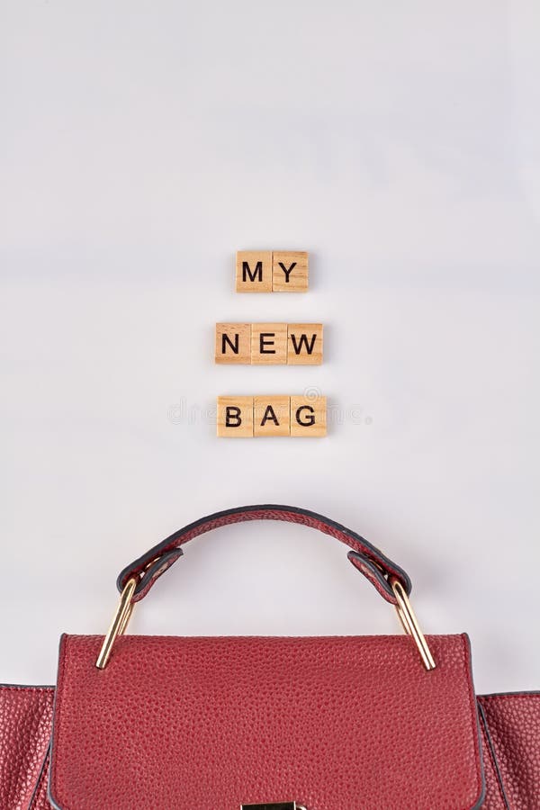 My new bag. stock image. Image of personal, space, safety - 207917995