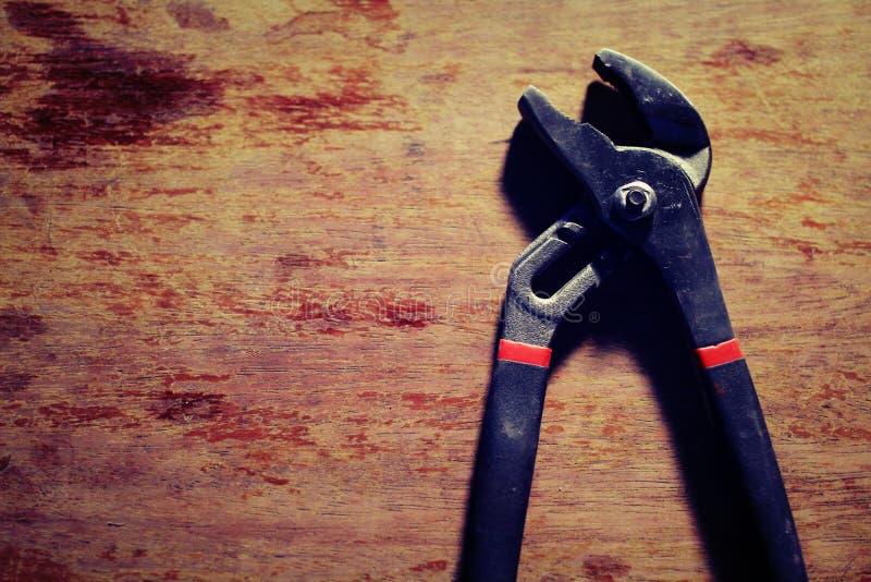 My Old Tools for Fix Everything. Stock Image - Image of toolbox ...