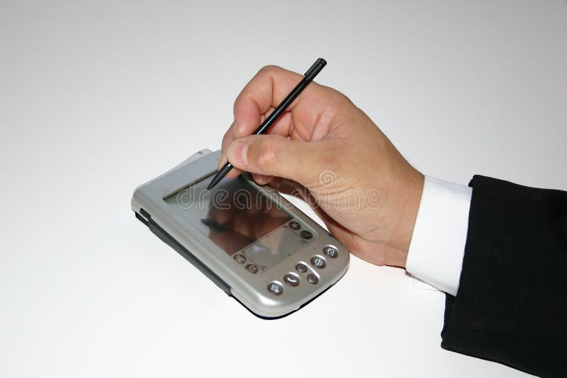 My PDA stock photo. Image of schedule, organizer, stylus - 16128