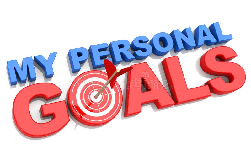 My Personal Goals Stock Illustration - Image: 48460691