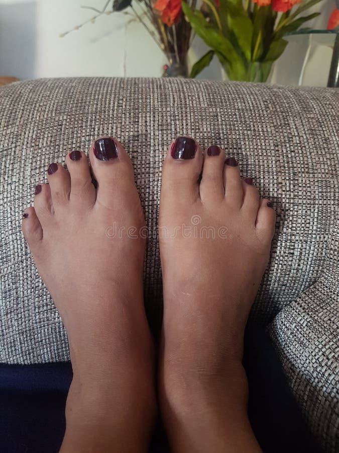 My pretty feet stock photo. Image of painted, toes, feet - 251161254