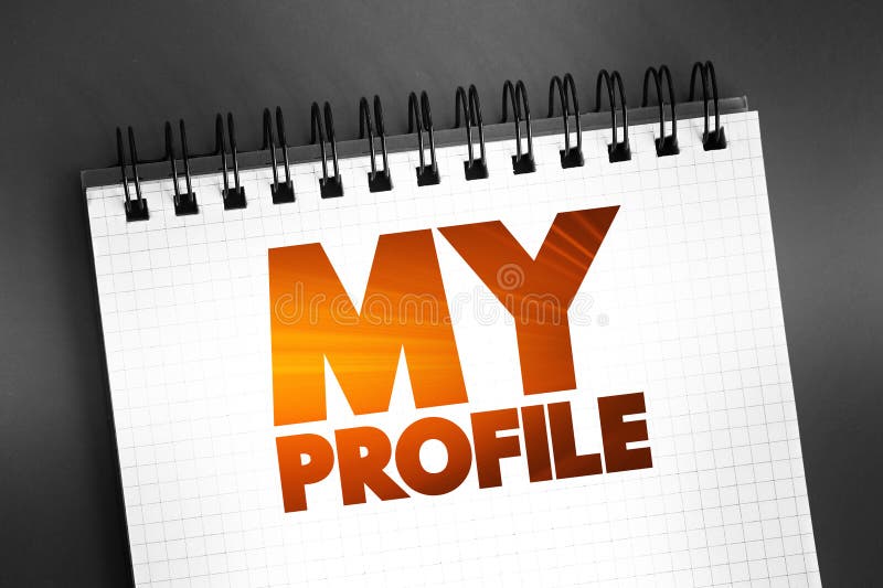 My Profile Notepad Stock Illustrations – 7 My Profile Notepad Stock ...