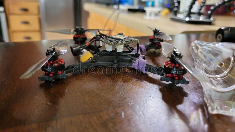 The Skeleton of the Aircraft on the Construction and Plant. Worker ...