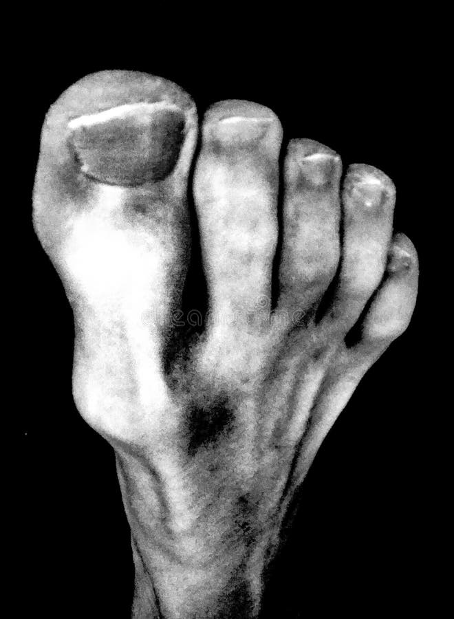 My right foot stock image. Image of drawing, finger - 230060669