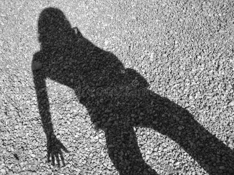 Shadow stock photo. Image of woman, body, blur, wall, shine - 3015000