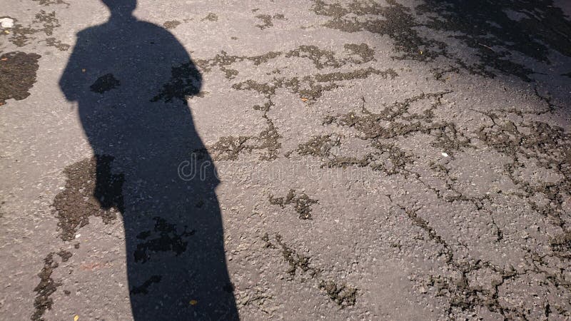 My Shadow Line Under Sunrise. Stock Photo - Image of shadows, arrow ...