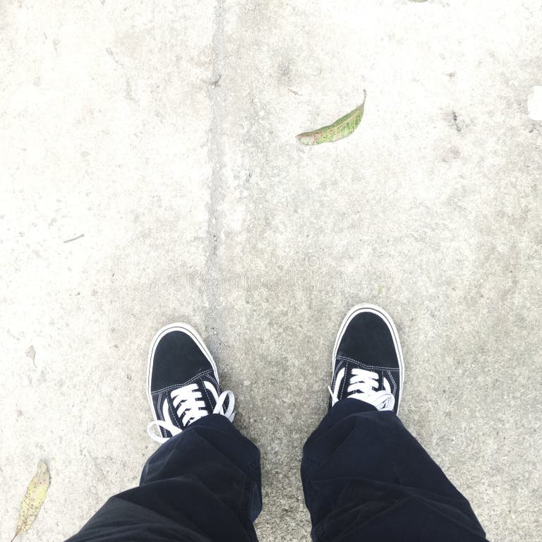 My shoe stock photo. Image of shoe, leaf, leafs, human - 262241270