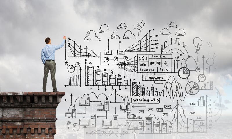 My strategy plan stock photo. Image of graph, engineering - 57778696