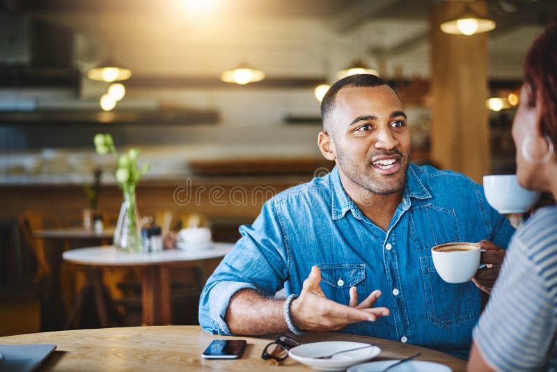 These Are My Thoughts A Handsome Young Man Spending Time With His