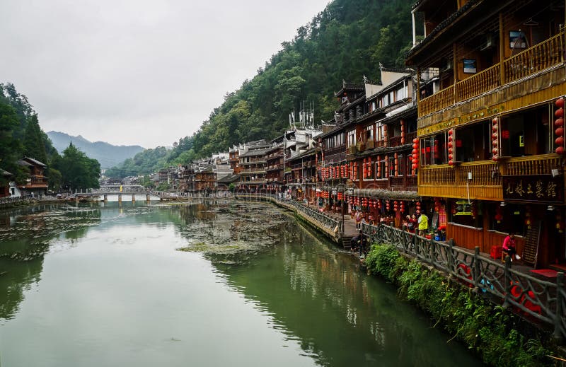 Phoenix Statue Another View Editorial Stock Image - Image of hunan ...