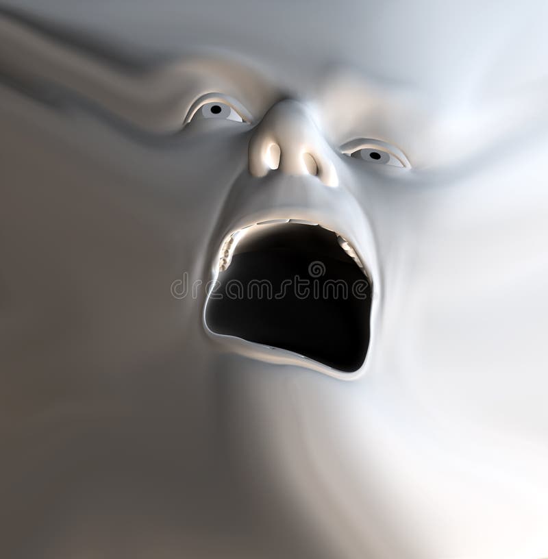 My Vision of a Abstract Nightmare with a Face that Could Be in Great ...