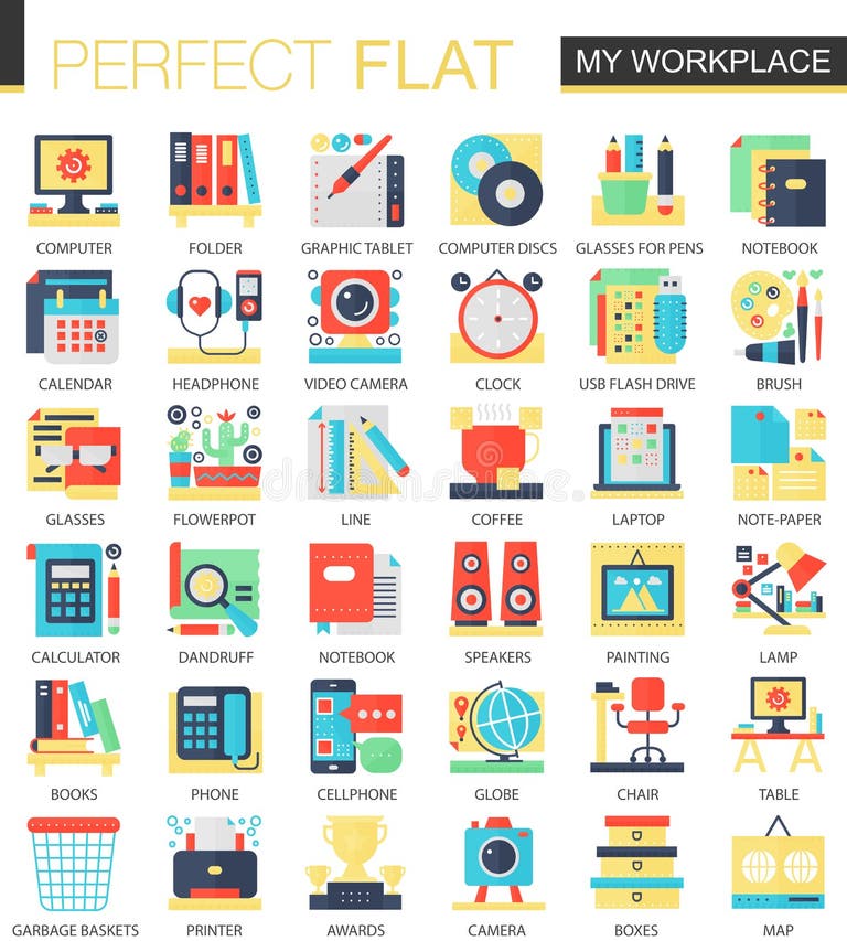 Workspace Symbols Stock Illustrations – 4,559 Workspace Symbols Stock ...