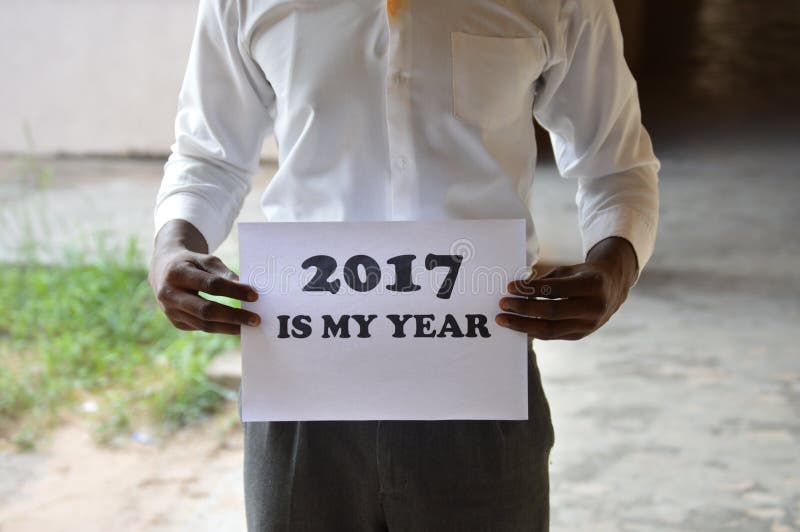 2017 is my year writing stock image. Image of goals, drive - 84347655