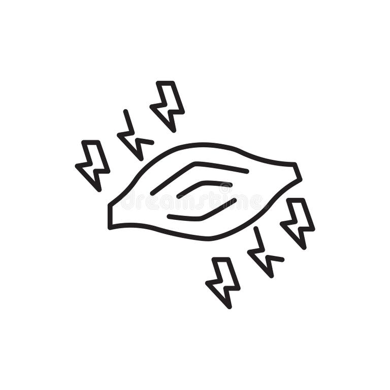 Myalgia icon vector stock vector. Illustration of sign - 348420077