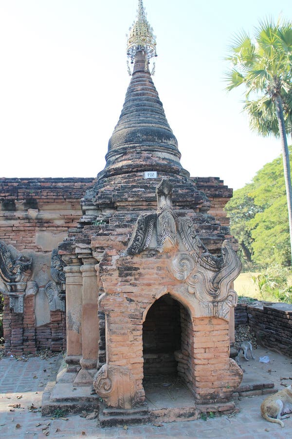 Myanmar Bagan temple editorial photo. Image of beautiful - 55625466