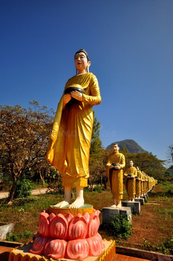 Myanmar buddha stock photo. Image of asia, statue, buddhism - 36333776