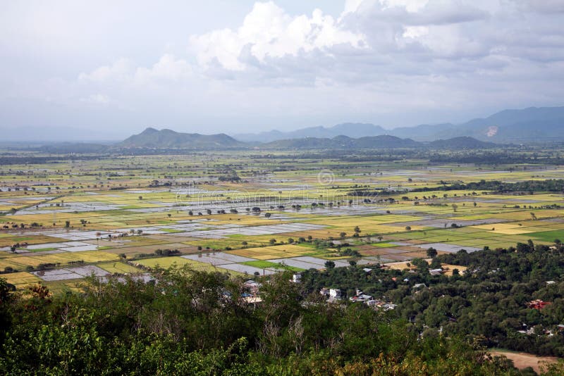 Myanmar (Burma) Landscape stock photo. Image of hill - 24133148