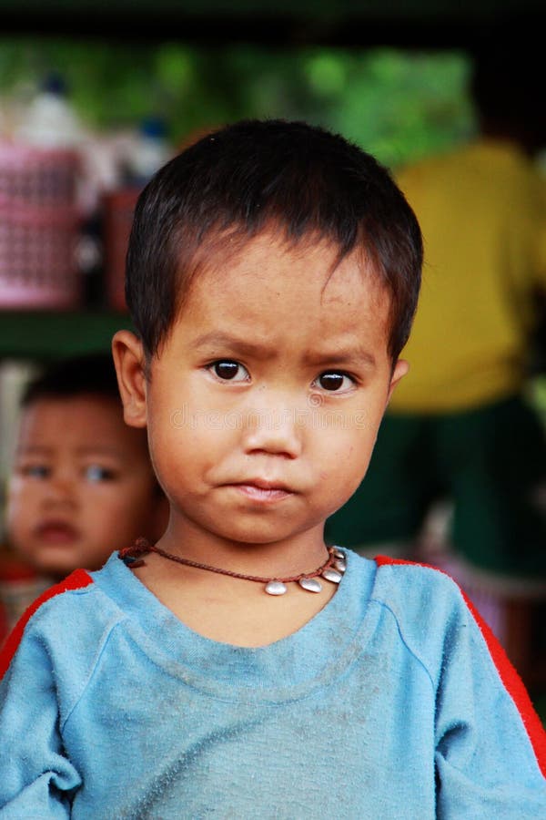 Myanmar child portrait editorial photo. Image of shan - 22785226
