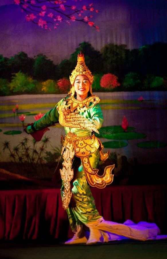 Classical burmese dance editorial image. Image of burma - 27356200