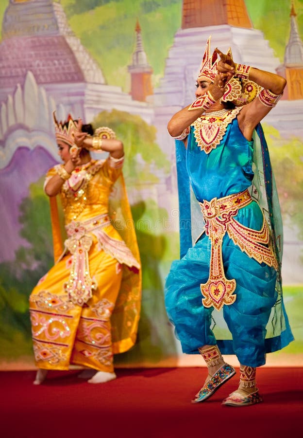 Classical burmese dance editorial image. Image of burma - 27356200